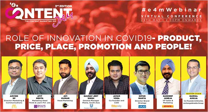 e-Content Jam: Marketing in times of COVID-19 with an eye on positivity ...