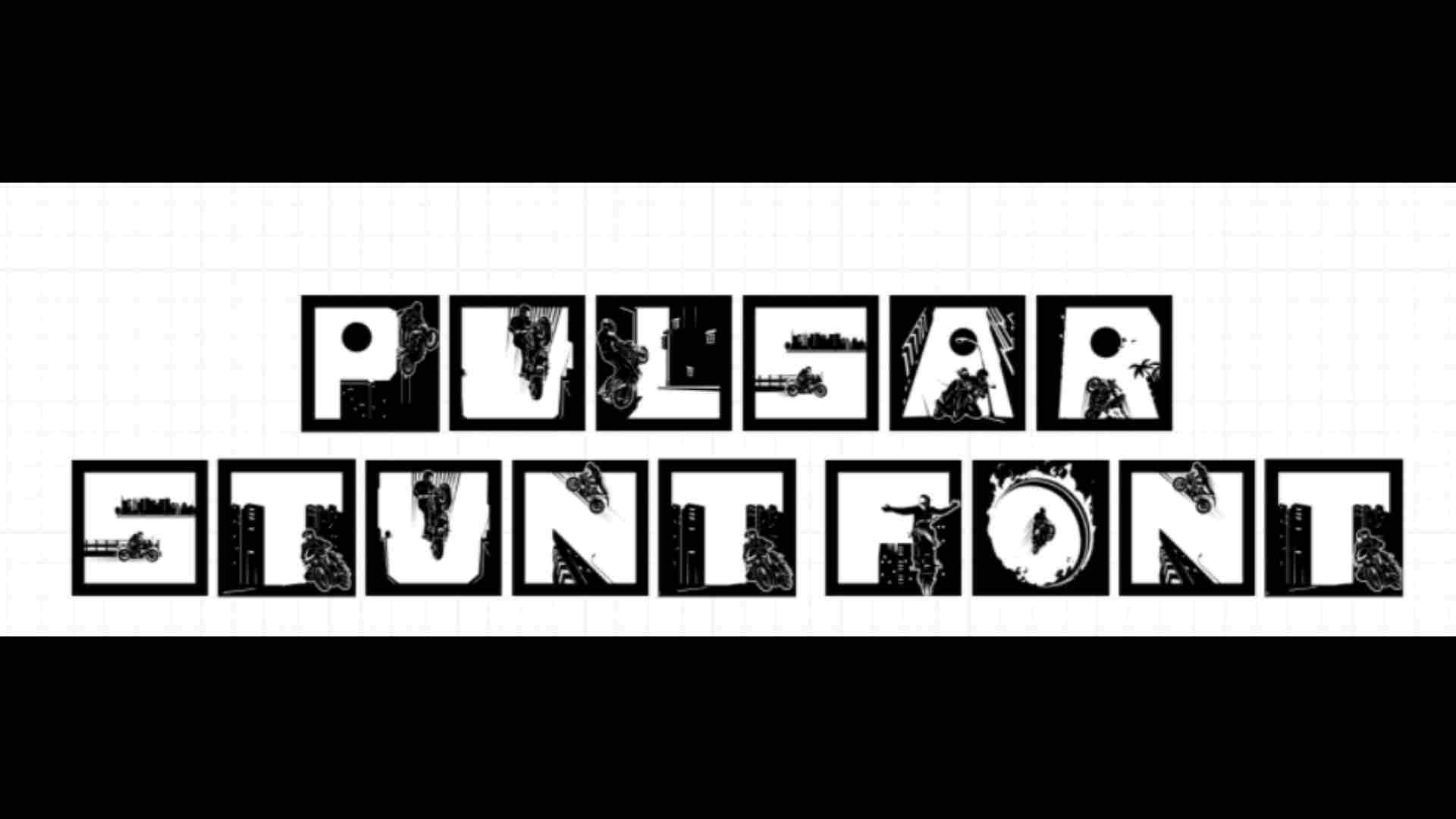 Bajaj launches 'Pulsar Stunt' font