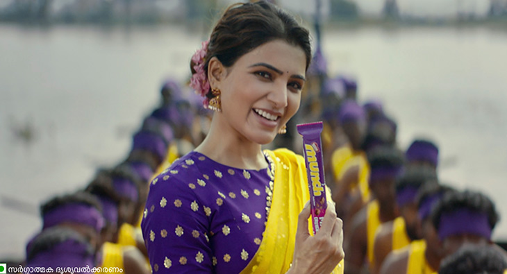 Samantha Ruth Prabhu stars in Nestle Munch's new campaign