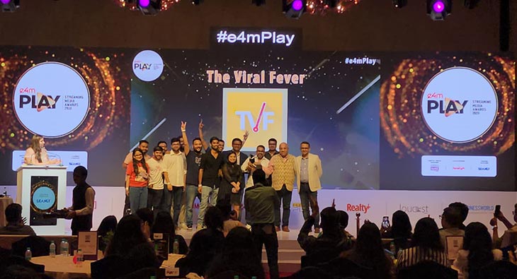 The Viral Fever is ‘Video Content Company of the Year' at e4m Play ...