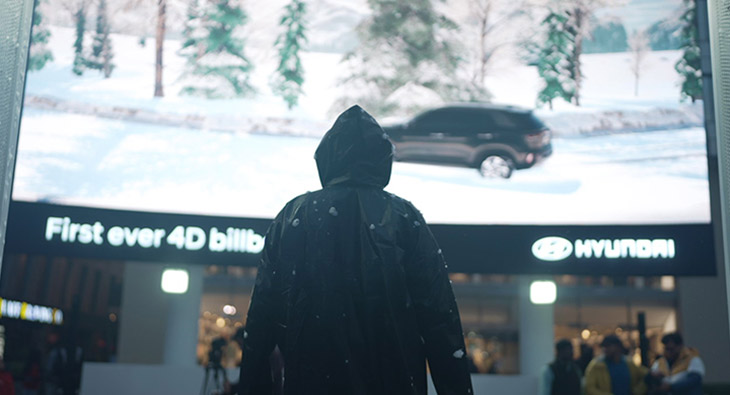 Hyundai rolls out India’s first-ever 4D billboard experience for new ...