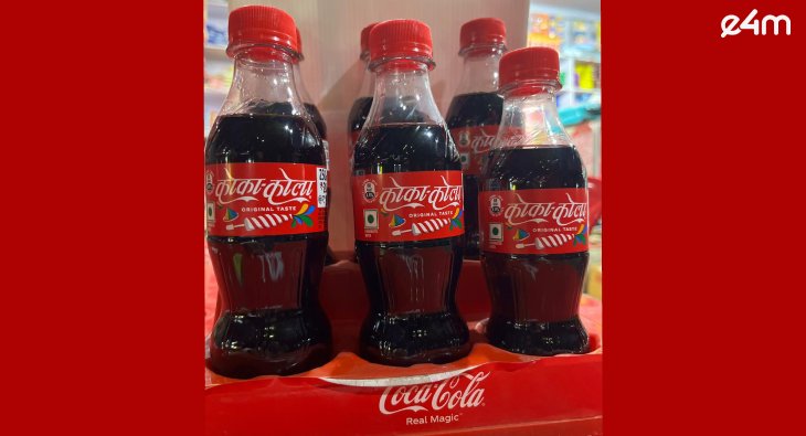 Coca-Cola label now in Hindi too