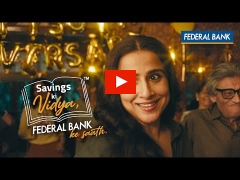 Federal Bank teams up with Vidya Balan to impart ‘Savings Ki Vidya’