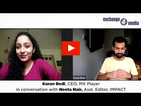 We are the largest OTT player in India today: Karan Bedi, CEO, MX Player